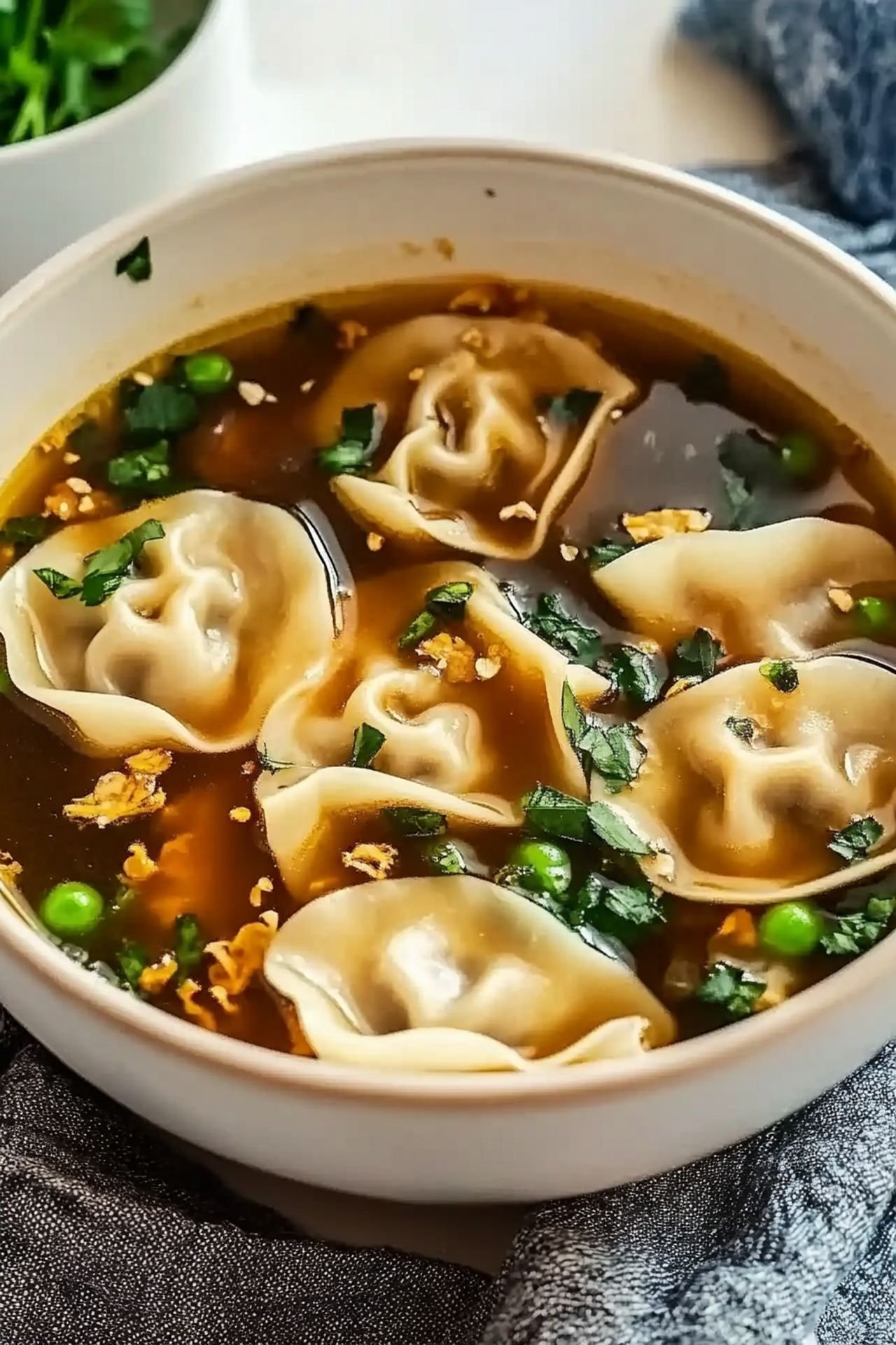 Potsticker Soup - A Cozy and Flavorful Dumpling Soup
