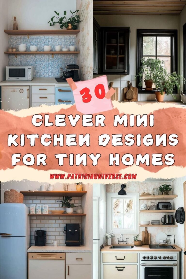 Mini Kitchen Design: 30+ Clever Designs for Tiny Homes