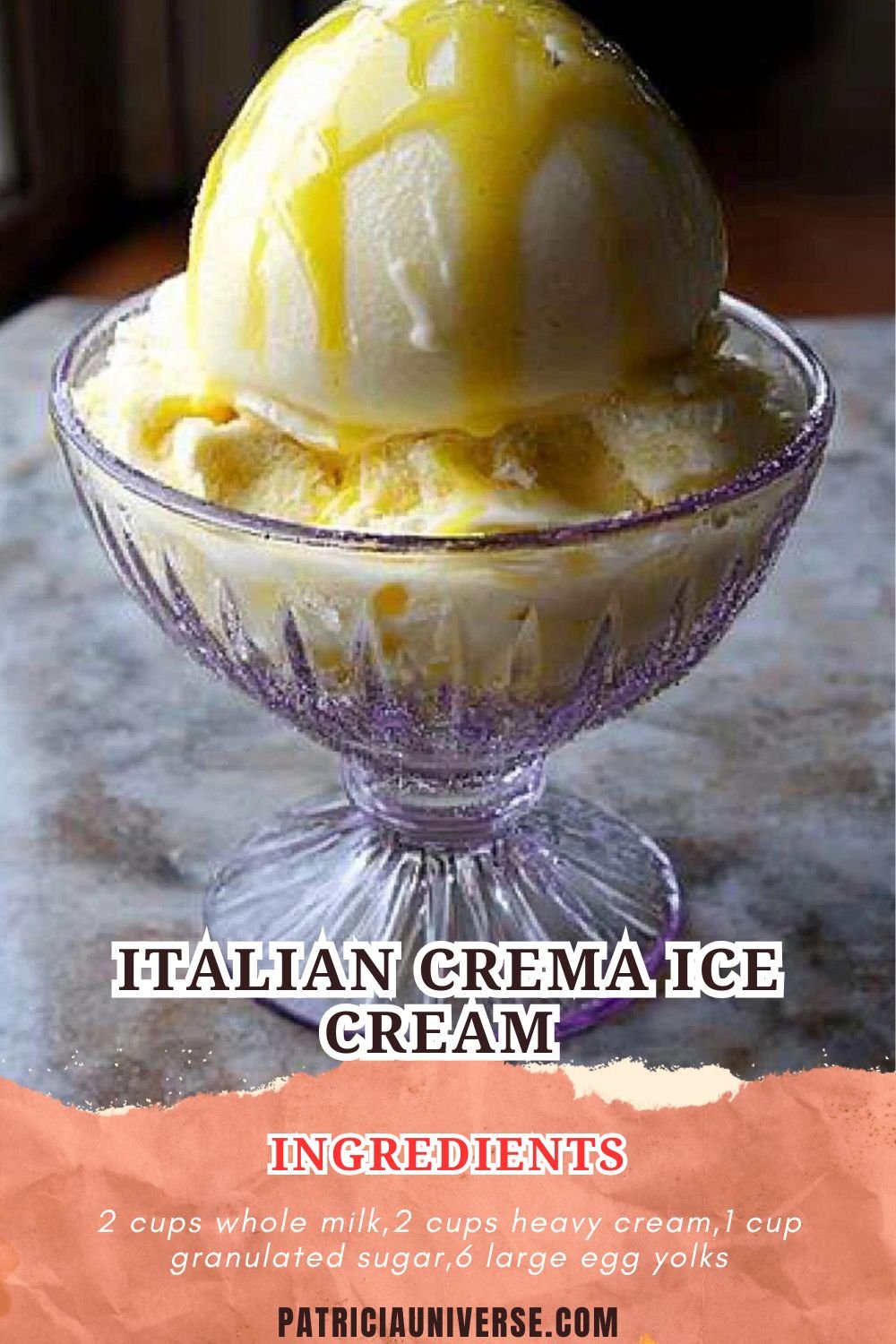 dinner recipes – Italian Crema Ice Cream Recipe