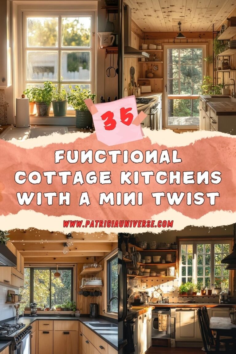 Mini Kitchen Design: 35+ Functional Cottage Kitchens with a Mini Twist