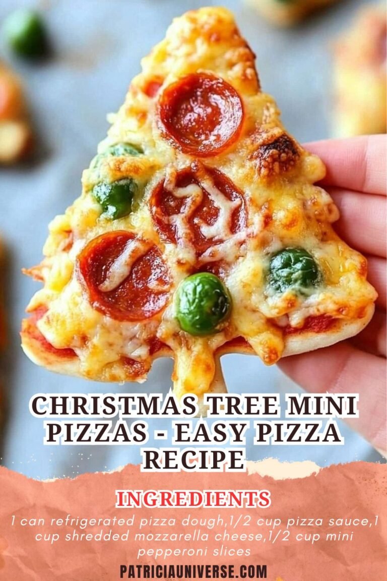 Easy Pizza Recipe: Christmas Tree Mini Pizzas for the Holidays