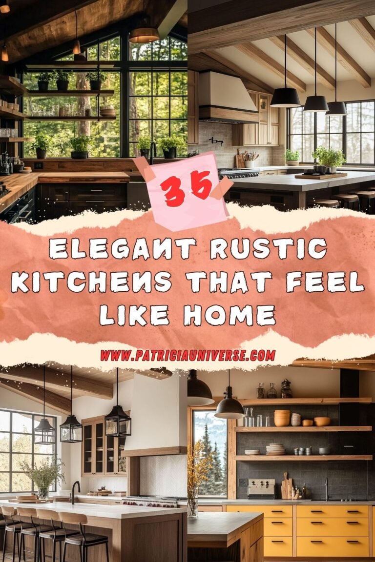Rustique Kitchen Design: 35+ Elegant Rustic Kitchens That Feel Like Home