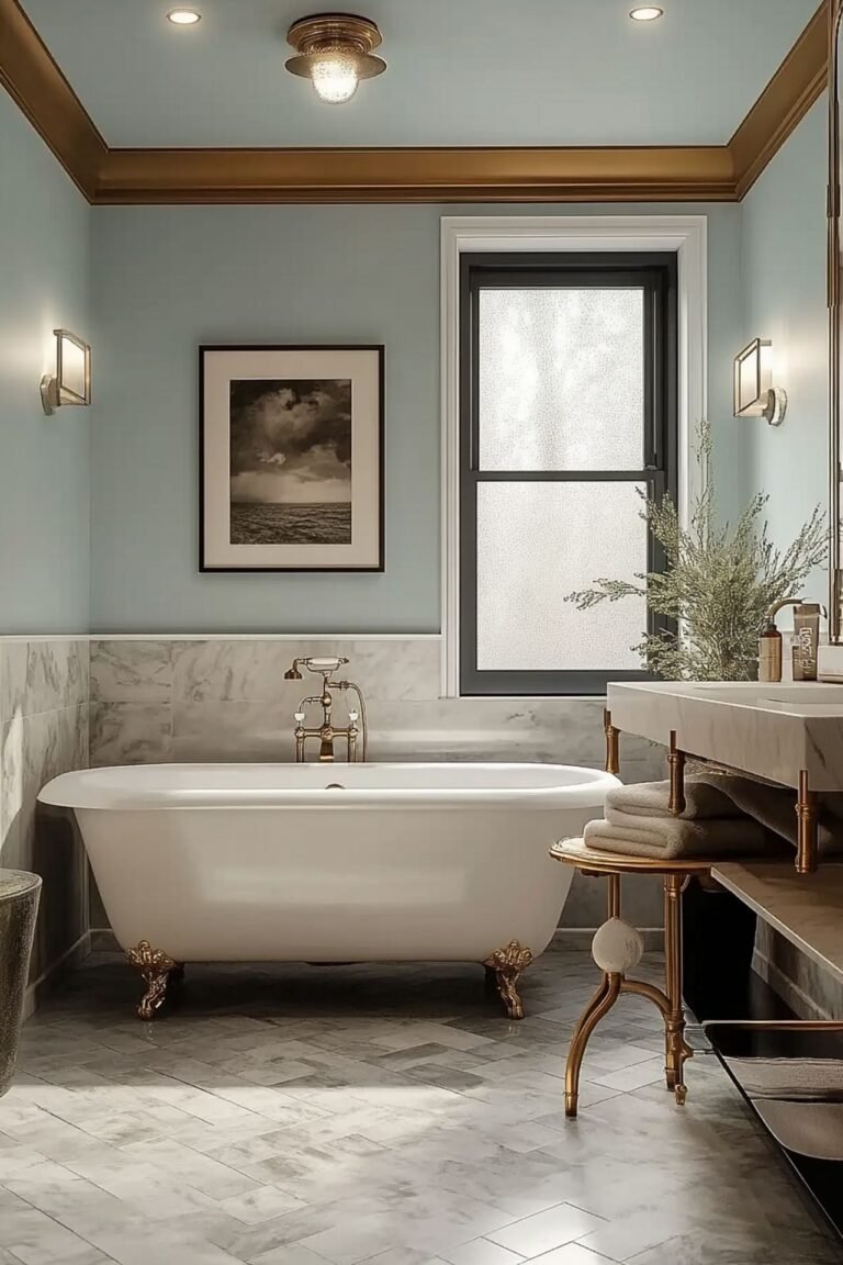 Bathroom Decor Old Bathroom: 25+ Classic Design Ideas with a Vintage Touch