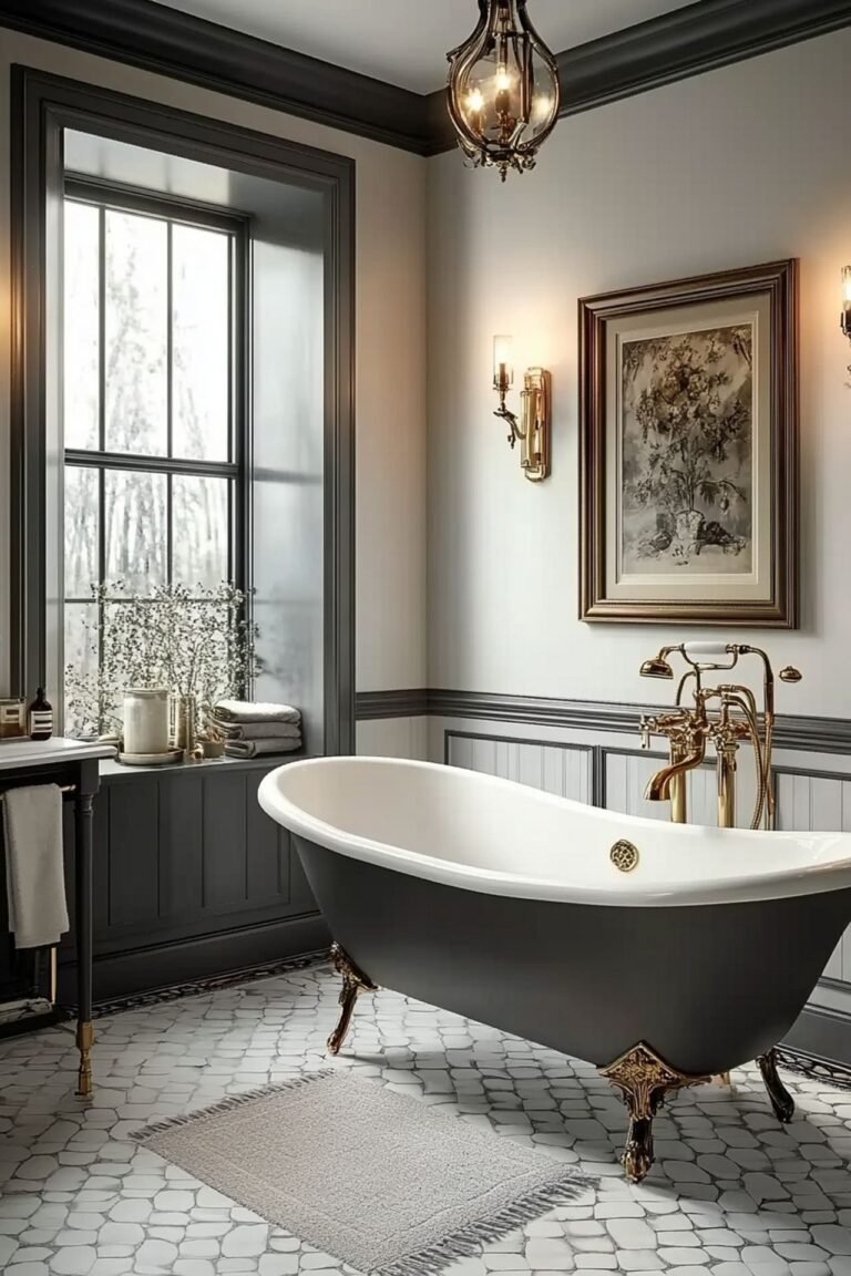 Bathroom Decor Old Bathroom: 25+ Classic Design Ideas with a Vintage Touch