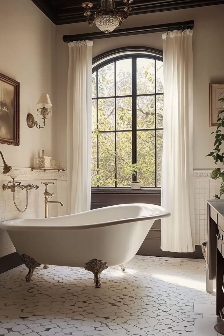 Bathroom Decor Old Bathroom: 25+ Classic Design Ideas with a Vintage Touch