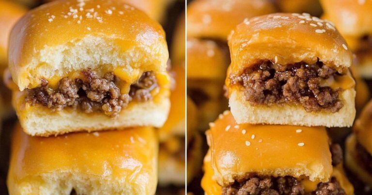 Cheeseburger Sliders Easy Recipe - Quick & Delicious Mini Burgers