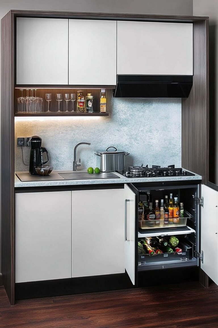 Mini Kitchen Design: 30+ Clever Designs for Tiny Homes
