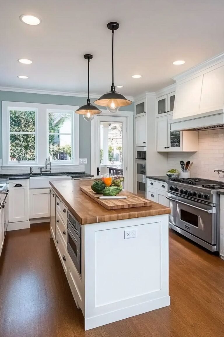 Mini Kitchen Design: 30+ Sleek Kitchen Islands for Narrow Spaces