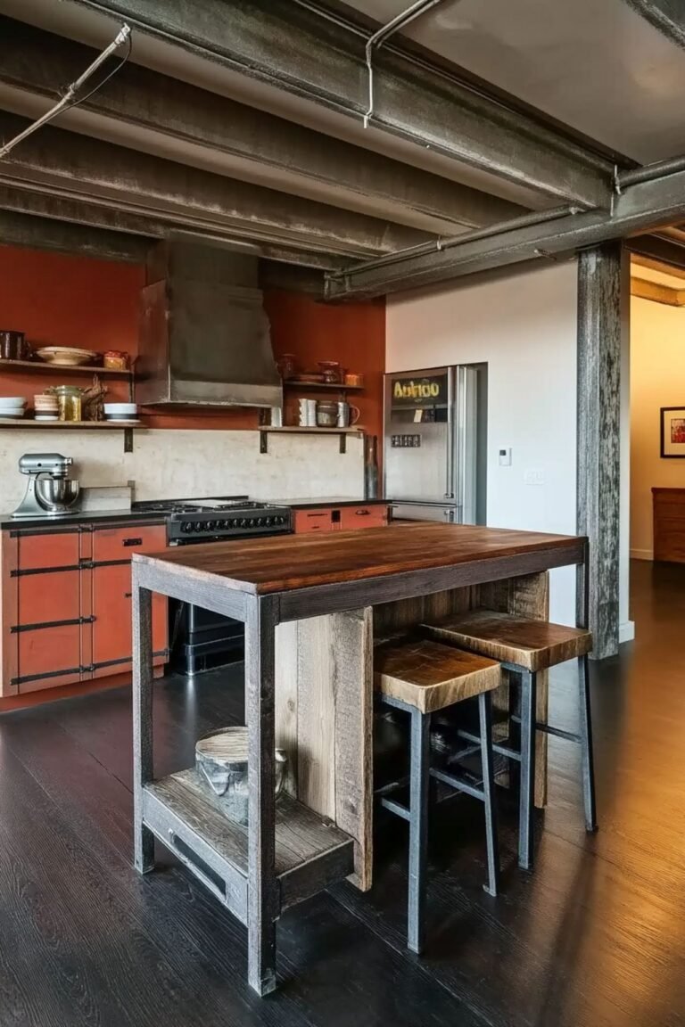 Mini Kitchen Design: 30+ Sleek Kitchen Islands for Narrow Spaces