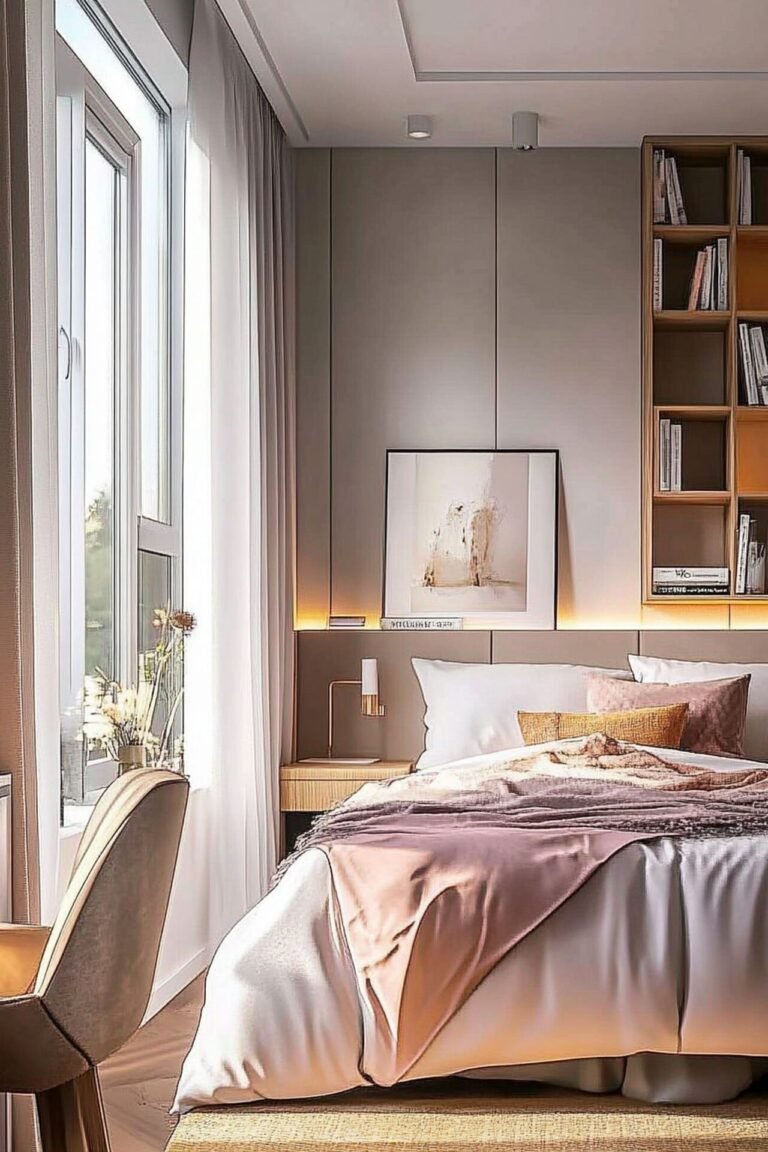 Practical Bedroom Decor: 30+ Small Bedroom Design Ideas Transforming ...