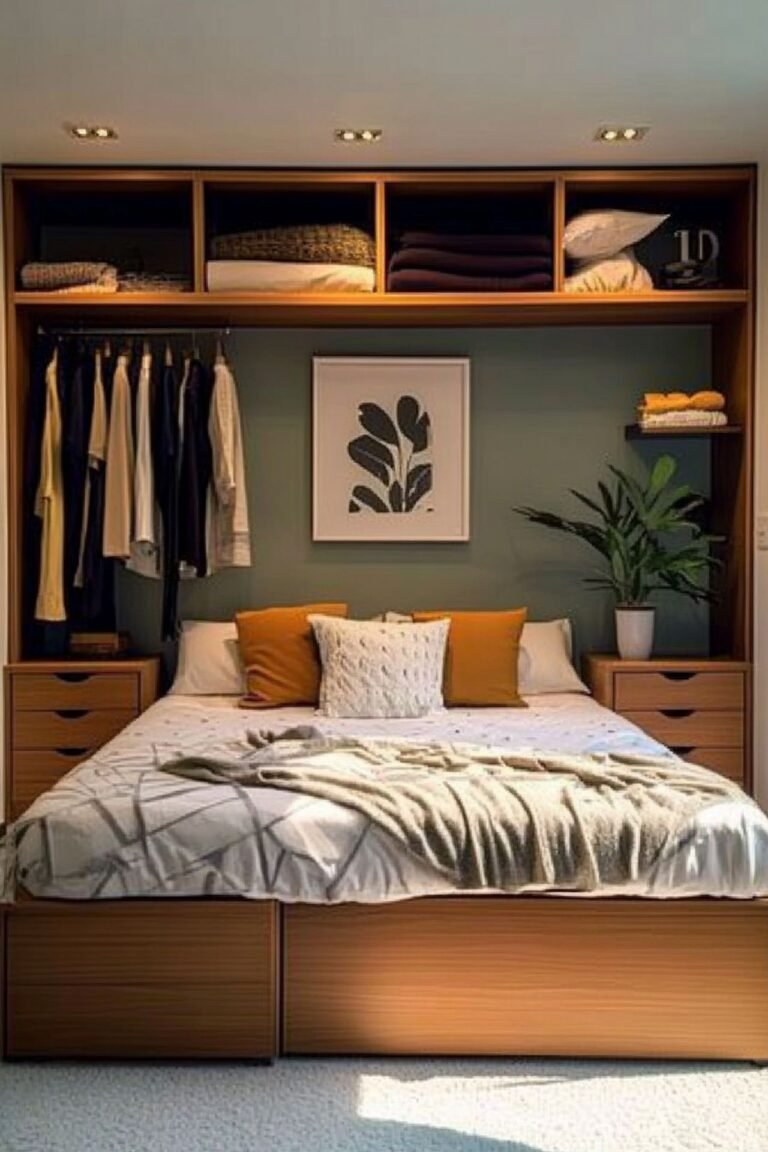 Practical Bedroom Decor: 30+ Small Bedroom Design Ideas Transforming ...