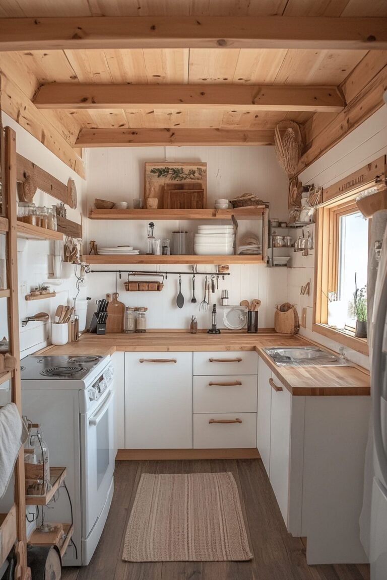 Mini Kitchen Design: 35+ Functional Cottage Kitchens with a Mini Twist