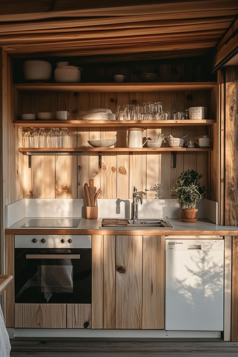 Mini Kitchen Design: 35+ Functional Cottage Kitchens with a Mini Twist
