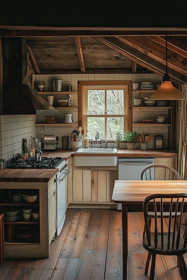 Mini Kitchen Design: 35+ Stylish Cottage-Style Mini Kitchens