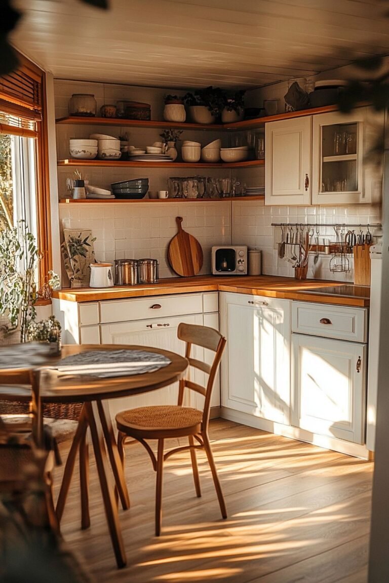 Mini Kitchen Design: 35+ Stylish Cottage-Style Mini Kitchens