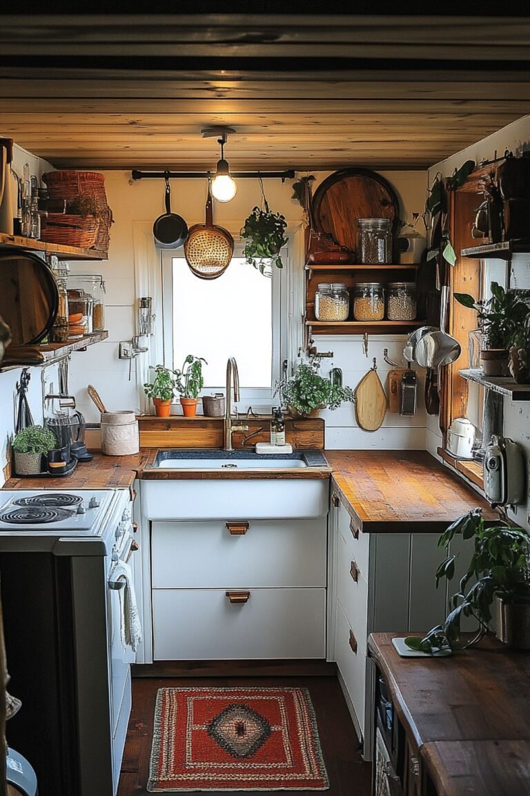 Mini Kitchen Design: 35+ Stylish Cottage-Style Mini Kitchens