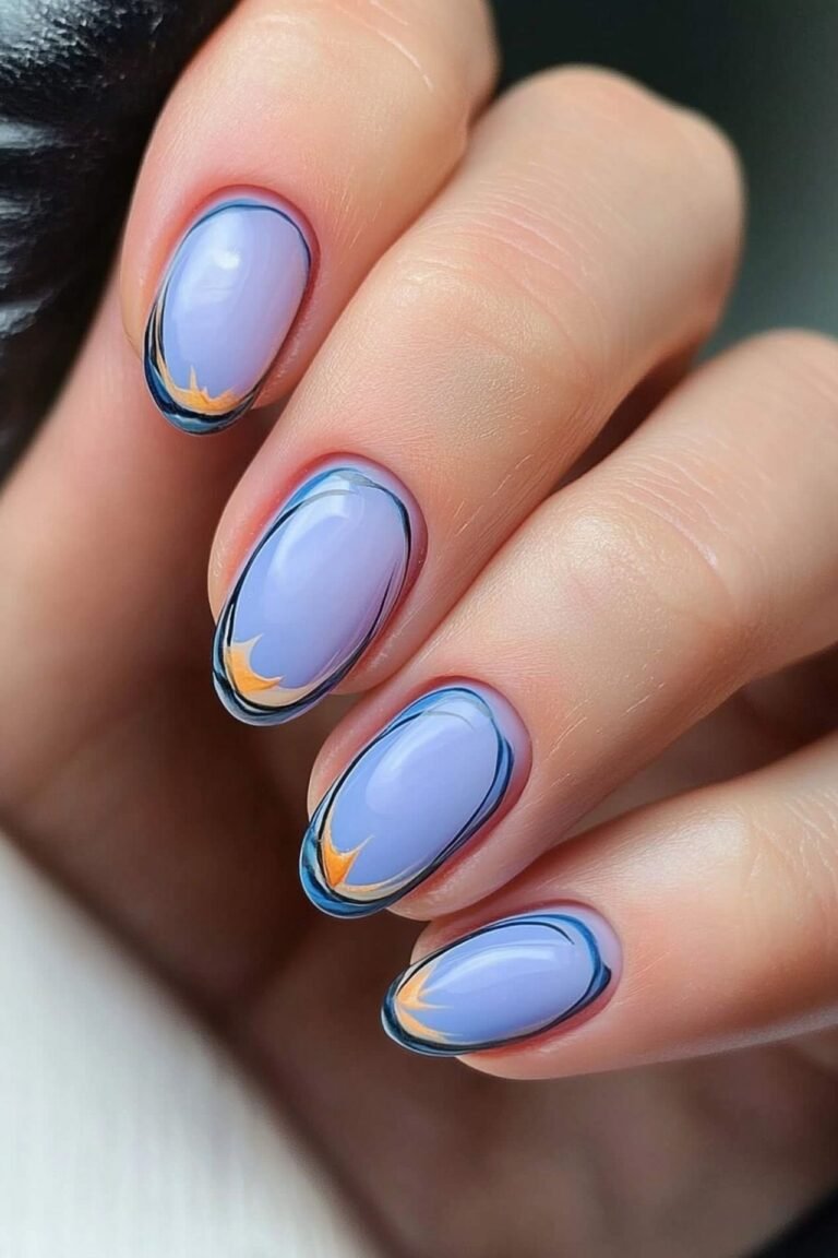 Nails for Natural Short Nails: 35+ Sweet Oval Designs
