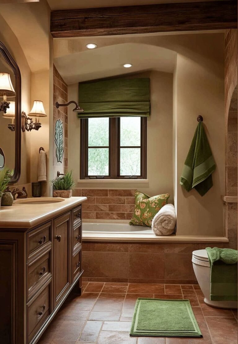 Bathroom Decor Old Bathroom: 40+ Rustic Guest Bathroom Ideas for Remodels