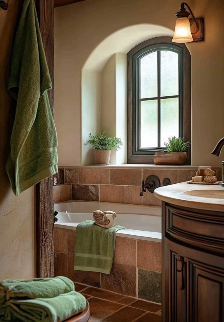 Bathroom Decor Old Bathroom: 40+ Rustic Guest Bathroom Ideas for Remodels