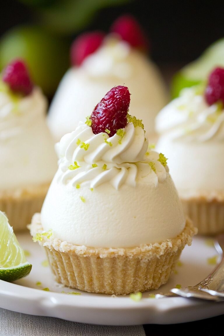 Easy Recipes: Individual Frozen Key Lime Pies