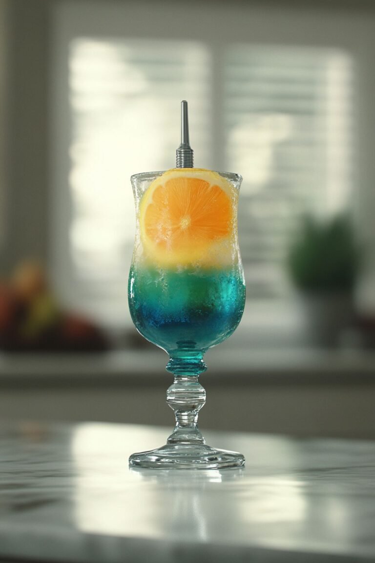 Dinner Recipes – Vibrant Green Screwdriver Cocktail