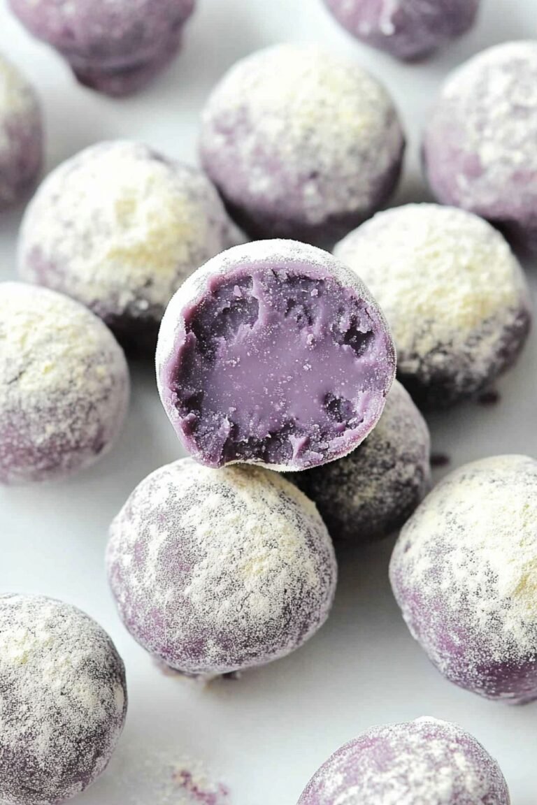 Easy Recipes - White Chocolate Blueberry Truffles