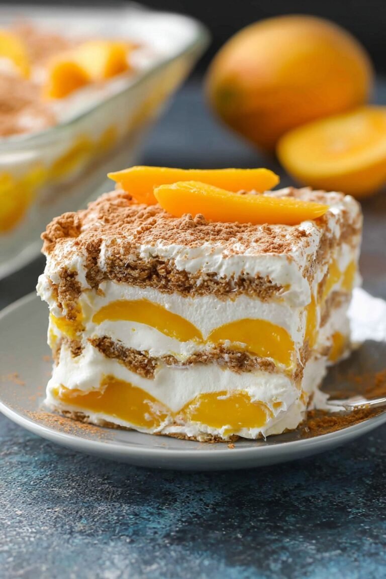 Mango Dessert Recipe – No Bake Mango Royale