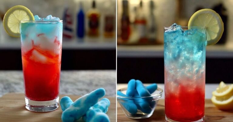 Easy Recipes Bomb Pop Cocktail - Refreshing Layered Drink