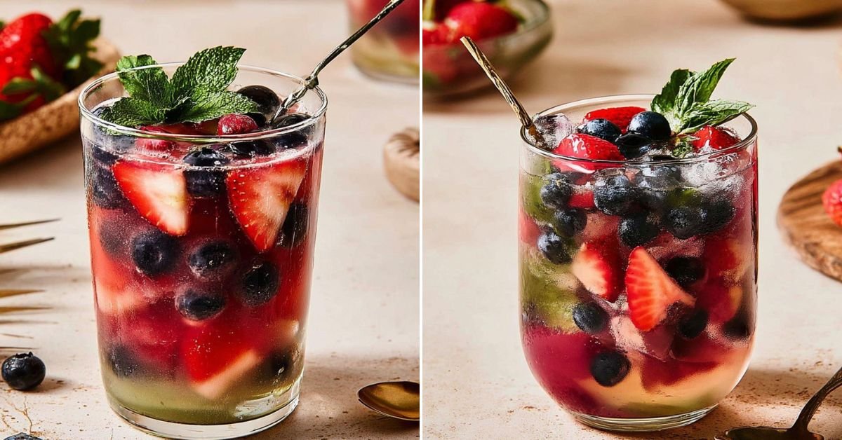 Easy Recipes: Gut-Healthy Mixed Berry Mocktail