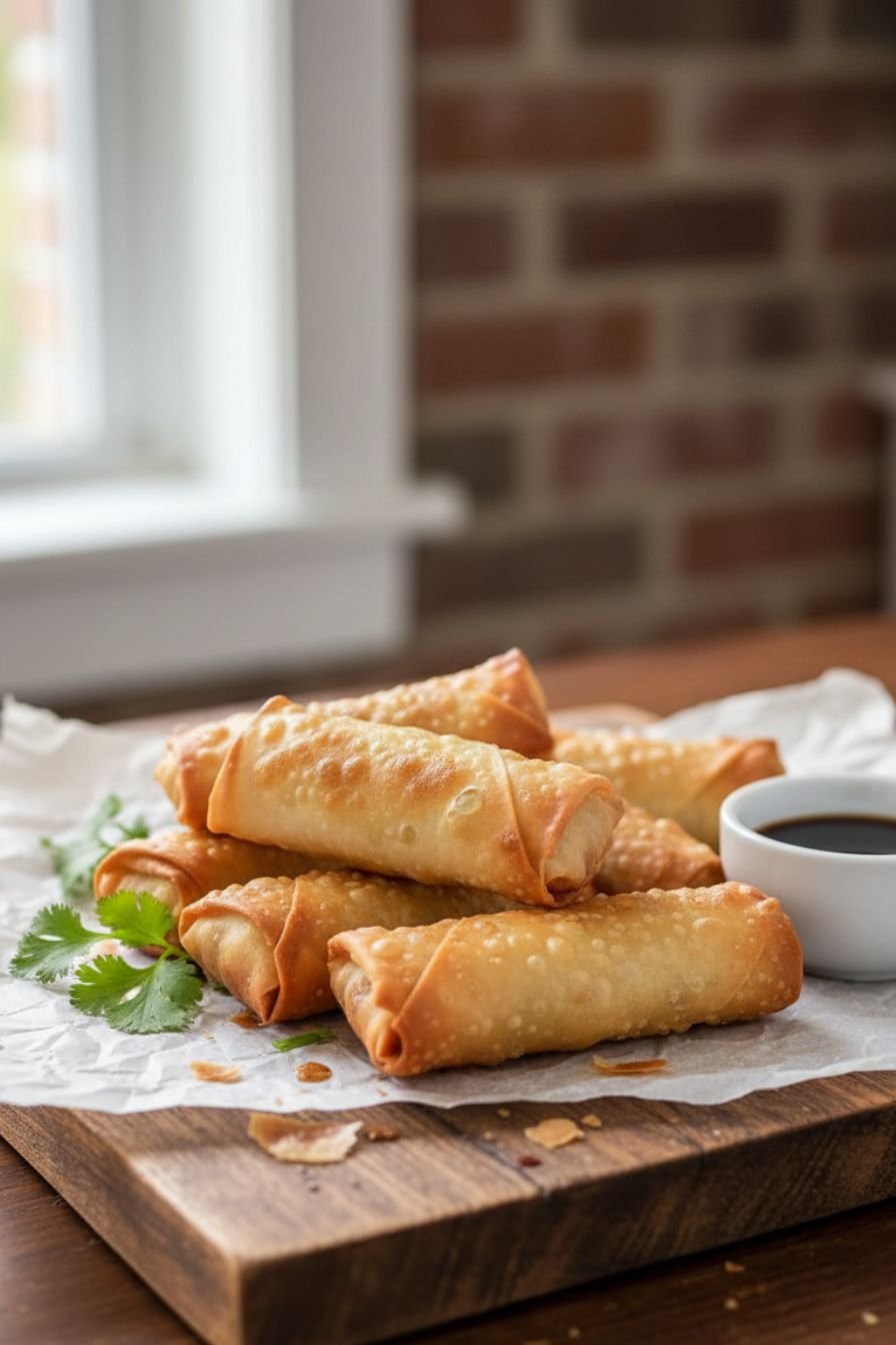 Easy Recipes – Crispy Oven-Baked Egg Rolls You’ll Love
