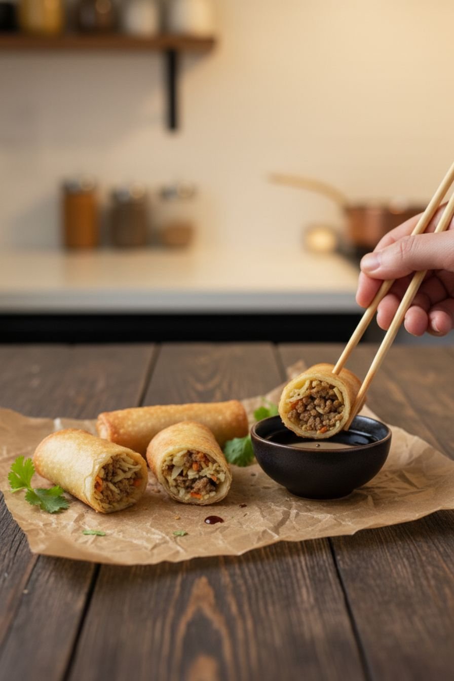 Easy Recipes – Crispy Oven-Baked Egg Rolls You’ll Love