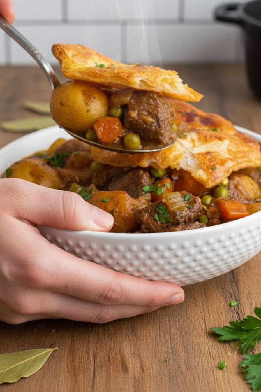 Easy Beef Pot Pie Recipe | Comfort Food Family Dinner