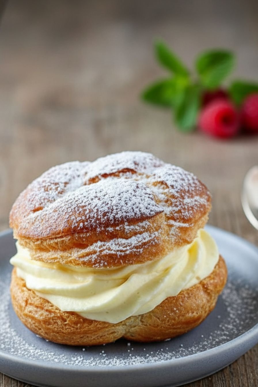 Easy Italian Cream Puffs Recipe - Homemade Dessert Classic