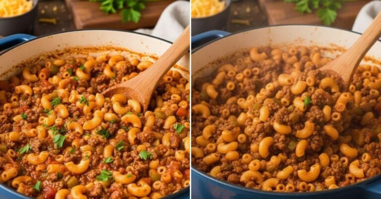 Easy Goulash Recipe with Ground Beef | One-Pot Family Dinner