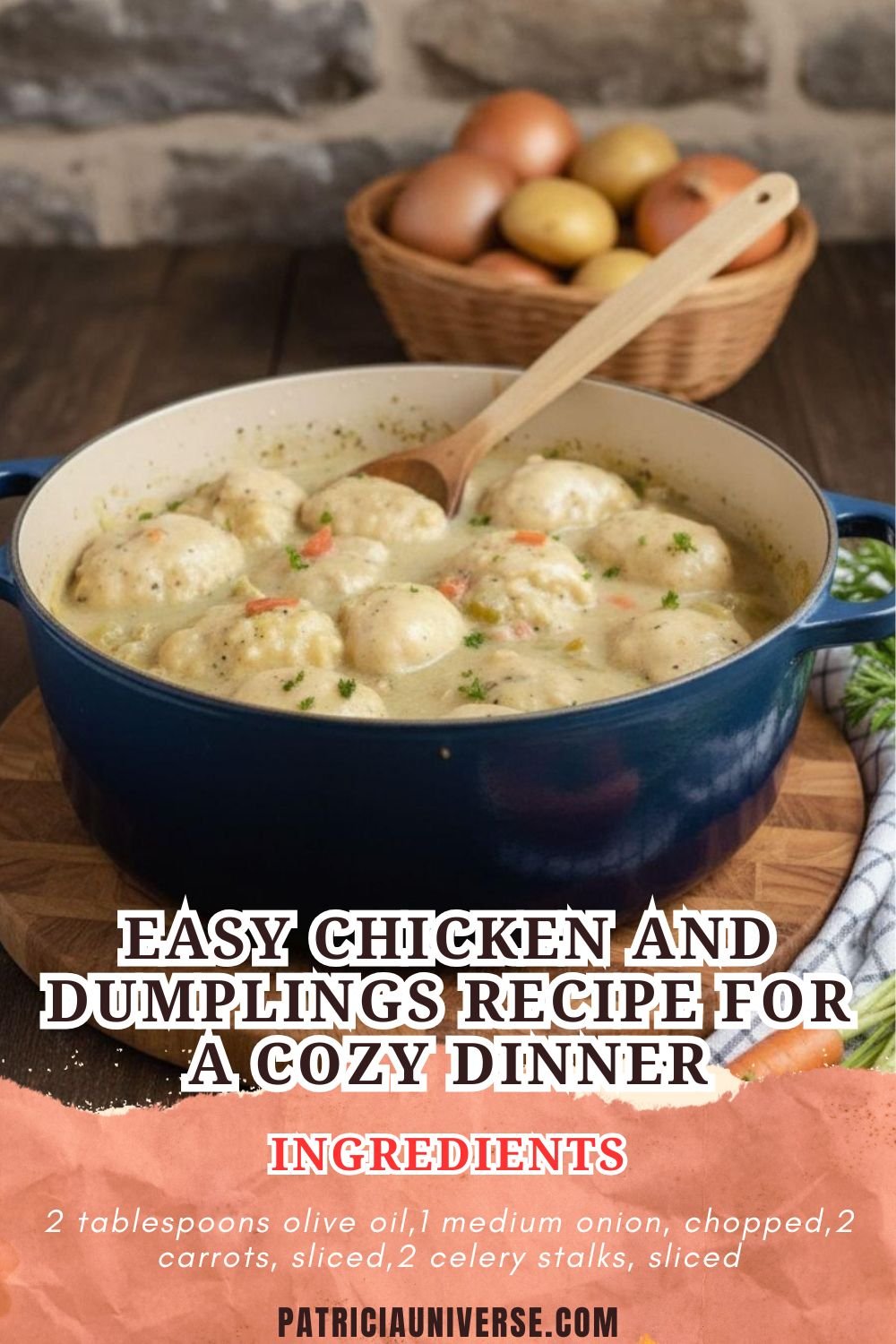 Easy Chicken And Dumplings Recipe For A Cozy Dinner