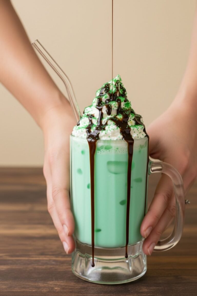 Boozy Shamrock Shake Easy Recipe | 5-Minute Cocktail